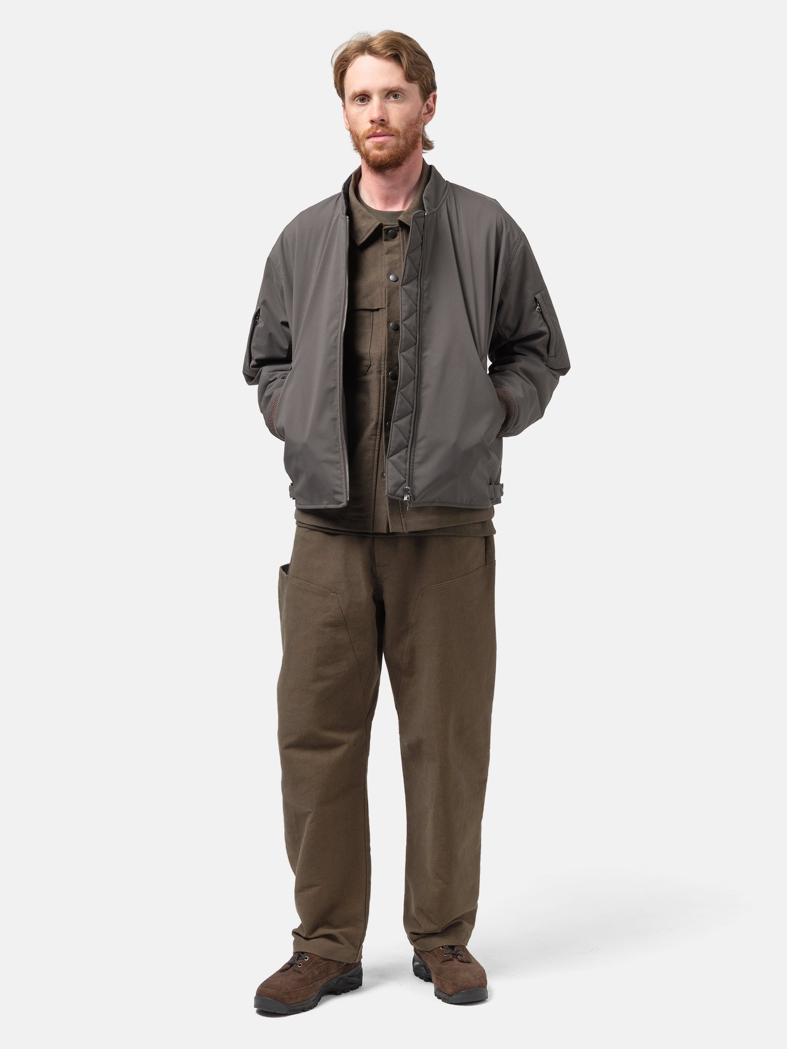 HAVEN Rig Pant - Washed Cotton Canvas Earth