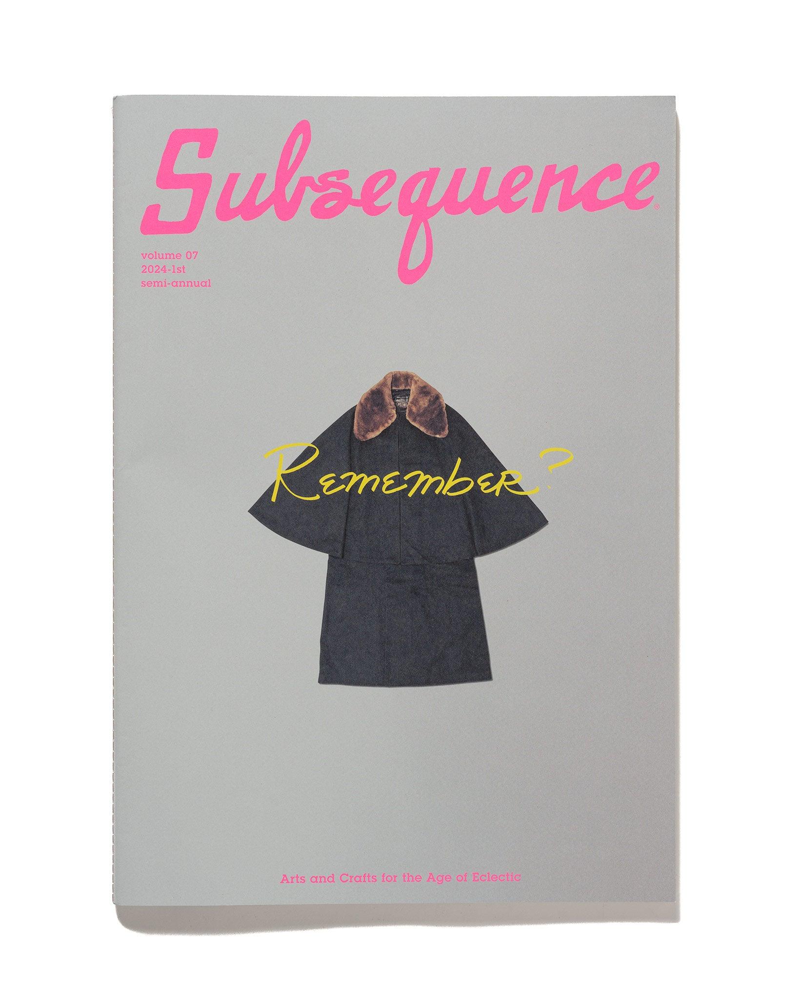 visvim Subsequence Magazine Vol. 7 – HAVEN